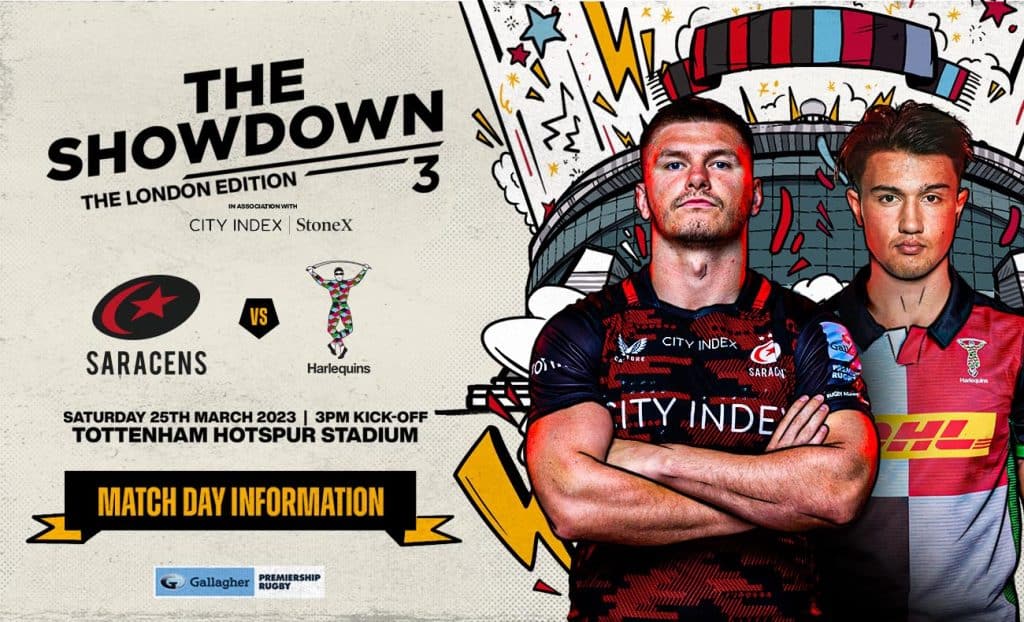The Showdown 3 - Match Day Information - Saracens