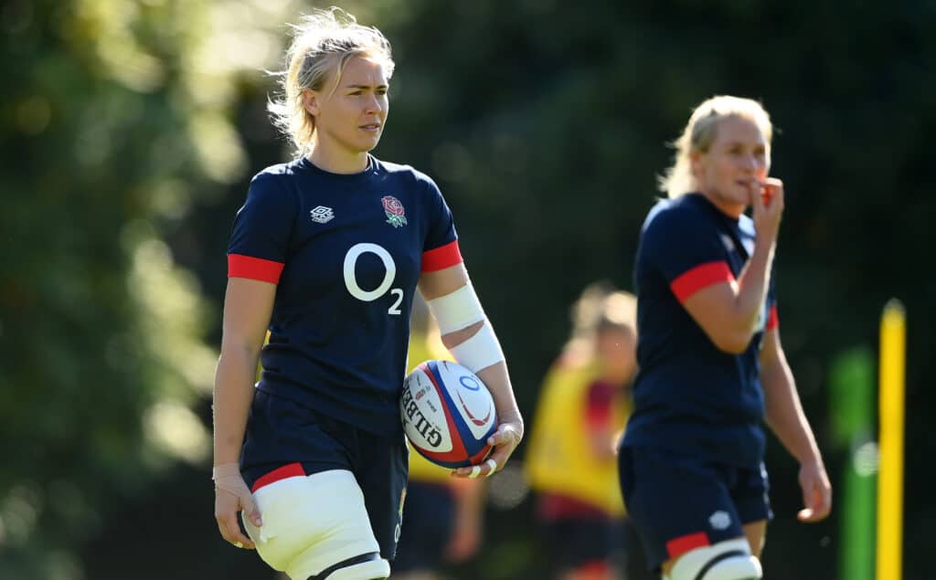 Nine Sarries Women's Stars named in Red Roses WXV Training Squad - Saracens