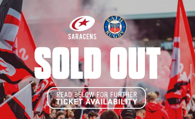 Saracens Men vs Bath Rugby - Ticket Availability - Saracens